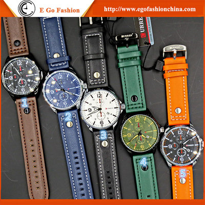 CURREN 8164 Watch Factory Price Stainless Steel Back Fashion Quartz Analog Watches for Man