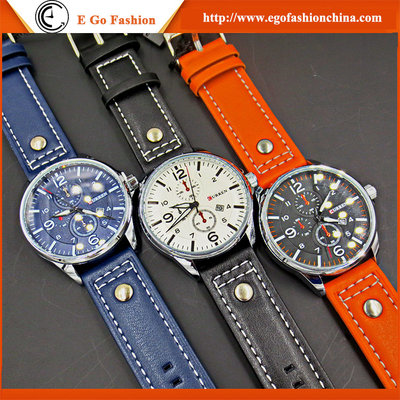 Vintage Watches for Man Sports Girls Hip Hop Dancing Watch Quartz Analog Watches CURREN