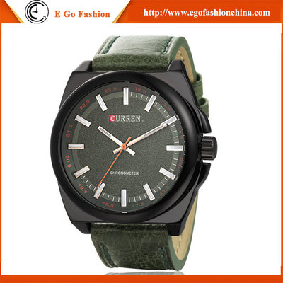 Business Watch Cool Man Watch Classic Watches for Men Leather Watch Big Dial Watch New