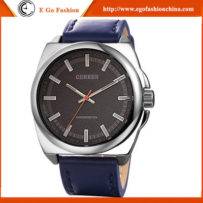 Business Watch Cool Man Watch Classic Watches for Men Leather Watch Big Dial Watch New