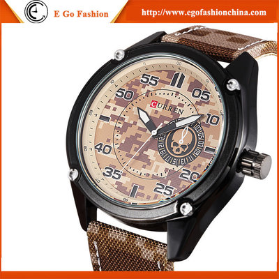 Fashion CURREN Watch Business Watches Men's Quartz Watch 8183 Sports Boy Watch Army Watch
