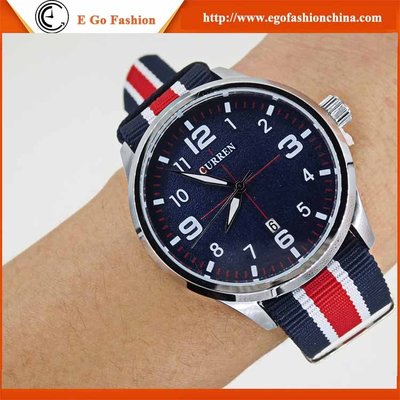 Nylon Watch Fashion Sports Watches for Boy Boys Watch CURREN 8195 Top Quality Watch Gift