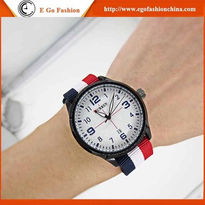 Nylon Watch Fashion Sports Watches for Boy Boys Watch CURREN 8195 Top Quality Watch Gift