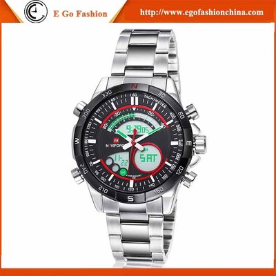 3ATM Waterproof Watch Outdoor Sports Watch Hiking Biking Stainless Steel Watch Men's Watch