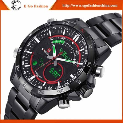 3ATM Waterproof Watch Outdoor Sports Watch Hiking Biking Stainless Steel Watch Men's Watch