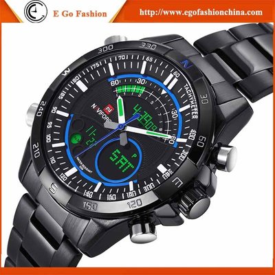 NAVIFORCE 903101 Army Watch Pilot Watches Men's Watch Quartz Watch Full Steel Watches New