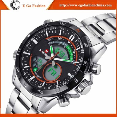 NAVIFORCE 903101 Army Watch Pilot Watches Men's Watch Quartz Watch Full Steel Watches New