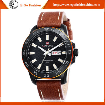 Man Watch 904002 Stainless Steel Caseback Watch Quartz Analog Watch Naviforce Sport Watch