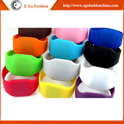 LED Watch Touch Screen LED Light Unisex Watch Customized Logo Candy Sports Watch Unisex