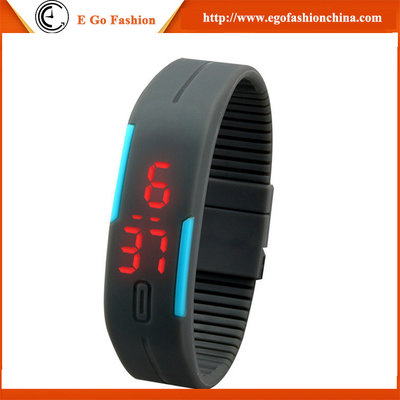 Black Red Orange Watch Quartz Analog Watch Unisex Boys Girls Kids Watch Slap LED Watches