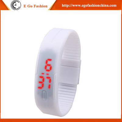 Black Red Orange Watch Quartz Analog Watch Unisex Boys Girls Kids Watch Slap LED Watches