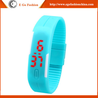 Black Red Orange Watch Quartz Analog Watch Unisex Boys Girls Kids Watch Slap LED Watches