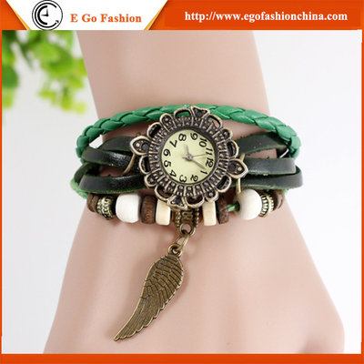 Korean Fashion Jewelry Watch Retro Leather Watches OEM Watch Quartz Analog Watch Cheap New