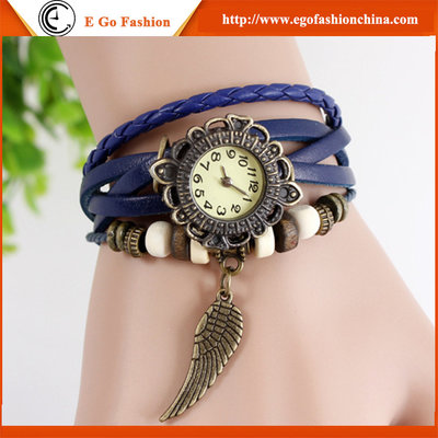 Korean Fashion Jewelry Watch Retro Leather Watches OEM Watch Quartz Analog Watch Cheap New