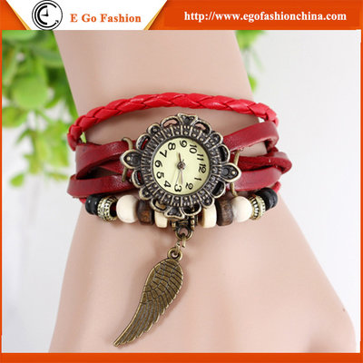 Korean Fashion Jewelry Watch Retro Leather Watches OEM Watch Quartz Analog Watch Cheap New