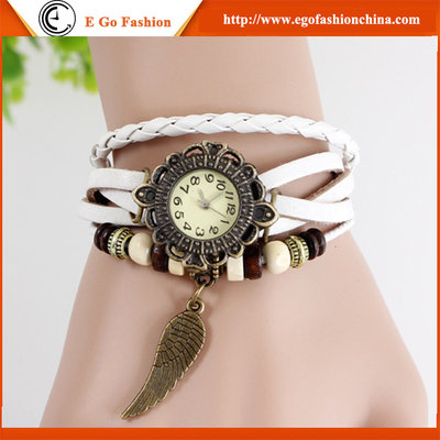 Korean Fashion Jewelry Watch Retro Leather Watches OEM Watch Quartz Analog Watch Cheap New