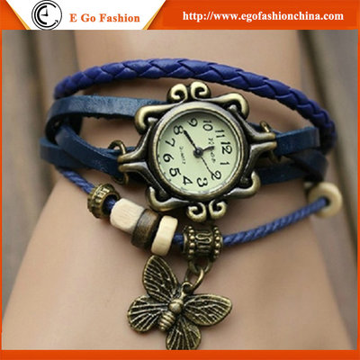 Retro Leather Watch Stainless Steel Quartz Watch Leather Watch Vintage Bracelet Watches