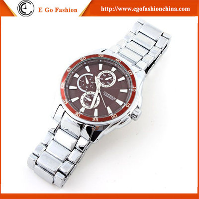 Model No. 8076 Stainless Steel Watch Fashion Business Watches Gift Wristwatch Curren Watch