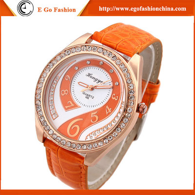 HY01 PU Leather Band Watch Woman Watch Luxury Branding Watches Quartz Analog Watch Hotsale