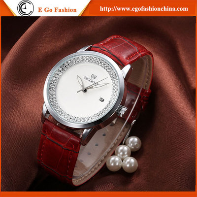 SK05 Fashion Jewelry Wholesale Watches for Woman Female Leather Watch Japan Quartz Watch