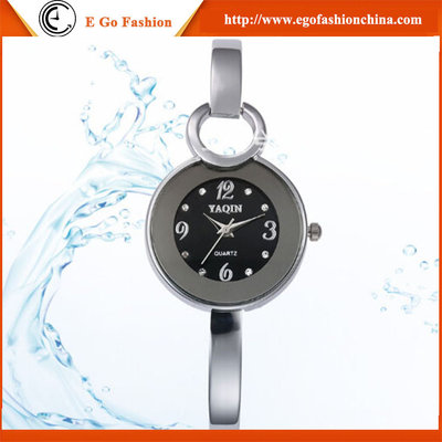 YQ08 Fashion Bangle Bracelet Watch for Girls Ladies Woman Female Dress Stainless Watch New