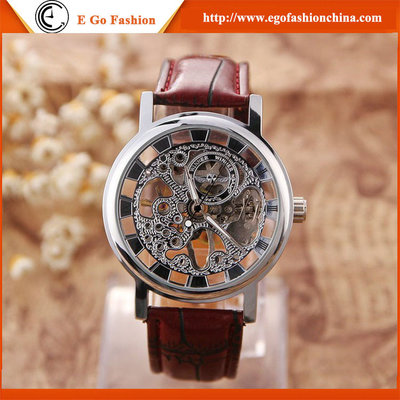 WN02 Mechanical Watches for Man Business Watch Hollow Out Back Winner Branding Watches Men