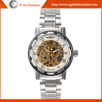 WN08 Top Brand WINNER Watches Mechanical Movement Vintage Watch Fashion Business Watch Man