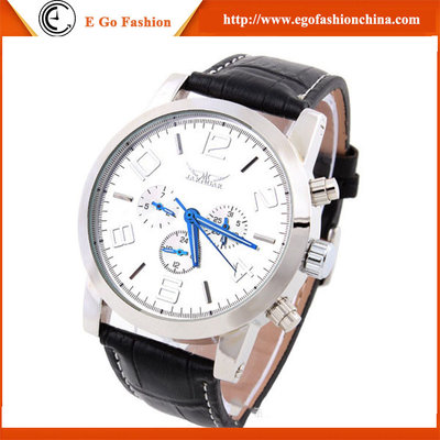 WN13 2016 Hotsale Man Watches Vintage Watch for Men WINNER Mechanical Watch Leather Watch