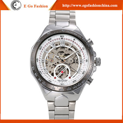 WN18 30M Waterproof Watch WINNER High End Stainless Steel Watch Mechanical Watch Sport Man