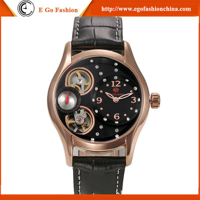 WN27 Pink White Blue Black Forsing Watches for Lady Unisex Watch Mechanical Leather Watch