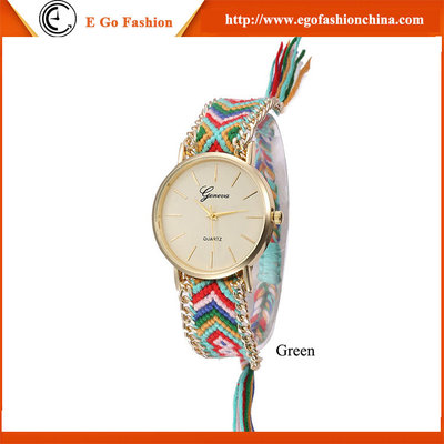 GV02 Canvas Band Fashion Jewelry Watch Woman Quartz Analog Watches Unisex Sports Watch New