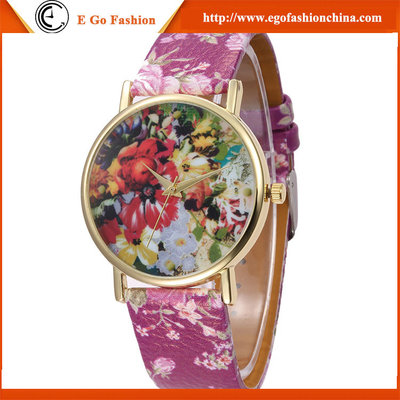 GV13 Geneva Watch Chinese Style PU Leather Watch Casual Watches for Woman Female Watches