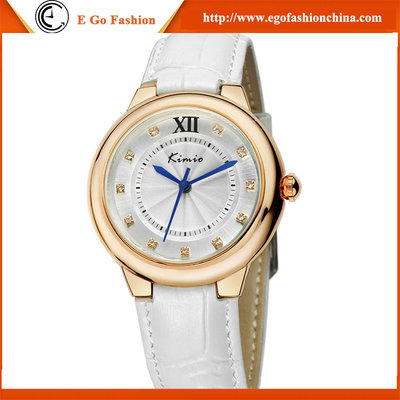 KM11 Fashion Watch Ladies Women's Fashion Casual Modern Leather Analog Quartz Wrist Watch