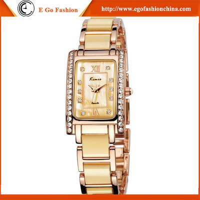 KM12 Fashion Casual Luxury Women's Men Stainless Steel Band Quartz Analog Wrist Watch New