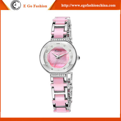 KM13 Top Brand KIMIO China Watch Full Rhinstone Watch for Woman Pink Blue Wristwatch Women