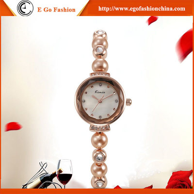 KM14 Fashion New Classic Women Quartz Stainless Steel Analog Wrist Watch Bracelet Watches