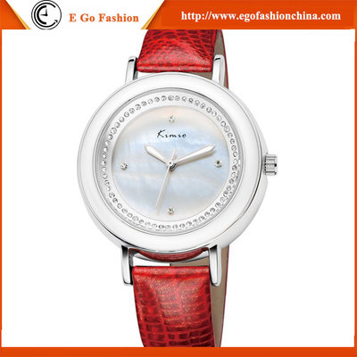 KM19 New Fashion Unisex Watch Leather Strap Casual Fashion Quartz Watch Kimio Spoort Watch