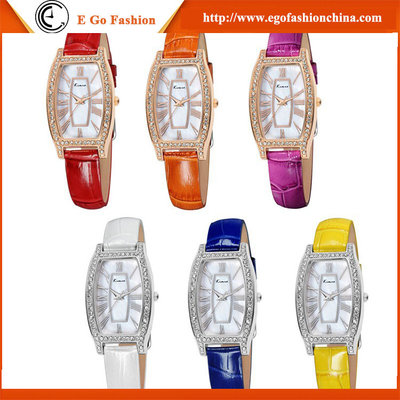 KM21 CTR Branding Watches KIMIO New Fashion Woman Leather Band Stainless Sport Watch OL