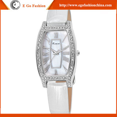 KM21 CTR Branding Watches KIMIO New Fashion Woman Leather Band Stainless Sport Watch OL