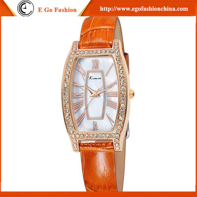 KM21 CTR Branding Watches KIMIO New Fashion Woman Leather Band Stainless Sport Watch OL
