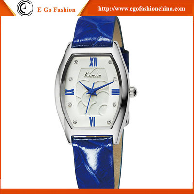 KM29 Fashion Casual Watch Quartz Analog Watches Gift Wristwatch Genuine Leather Watch Lady