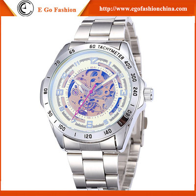 SH04 Full Stainless Steel Watch SHENHUA Vintage Watch Retro Watch Mechanical Watches Men