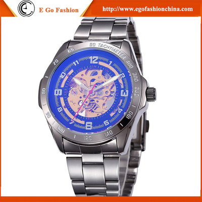 SH04 Full Stainless Steel Watch SHENHUA Vintage Watch Retro Watch Mechanical Watches Men