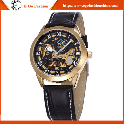 SH12 Hollow Out Skeleton Watch for Man Mechnical Watches Gift Promotional Watch for Mens