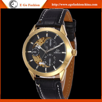 SH13 Top Brand Watches for Man Unisex Watch Mechnical Watch SHENHUA Genuine Leather Watch
