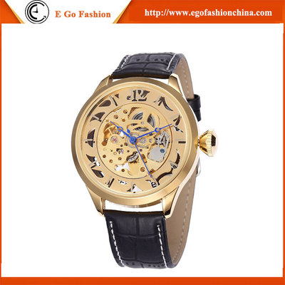 SH24 E Go Fashion Watch for Man Business Classic Watch Stainless Steel Hollow Out Watches