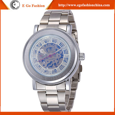 SH29 Fashion Jewelry Stainless Steel Watch Mechanical Watches Man Watch SHENHUA Wristwatch