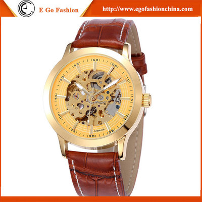 SH33 Made in China Watch Fashion Gold Plate Watch Luxury Retro Watch Mechanical Watch Man