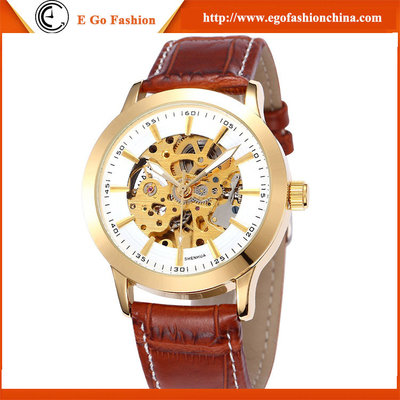 SH33 Made in China Watch Fashion Gold Plate Watch Luxury Retro Watch Mechanical Watch Man