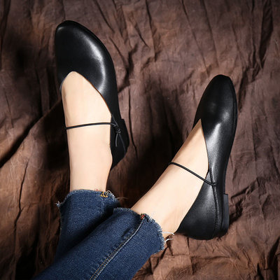 S002 New fresh and simple fairy shoes leather handmade all-match sandals manufacturers one drop